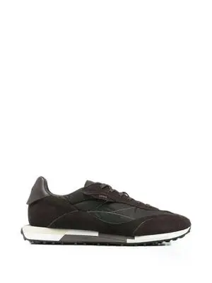 GHOUD VENICE Suede-panelled Sneakers - Brown