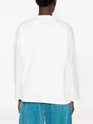 Kenzo Logo-embroidered Long-sleeve T-shirt