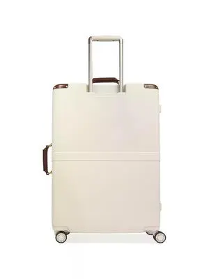 THE BRIDGE Leather-trimmed Trolley