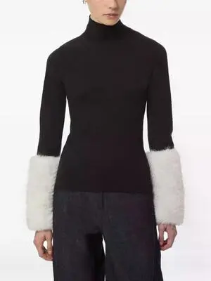Apparis Aspen Faux-fur Cuff Sweater