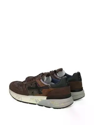 Premiata Mick Logo-patch Sneakers - Brown
