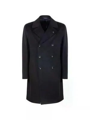 Tagliatore Double-breasted Virgin Wool Coat