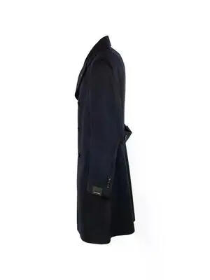 Tagliatore Double-breasted Virgin Wool Coat