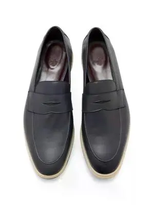 BOUGEOTTE Loisir Gomme Leather Loafers