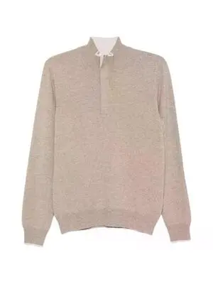 GRAN SASSO Half-zip Sweater
