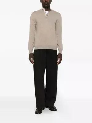 GRAN SASSO Half-zip Sweater