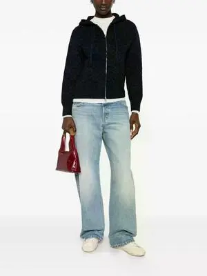 Kenzo Zip-up Hooded Cardigan