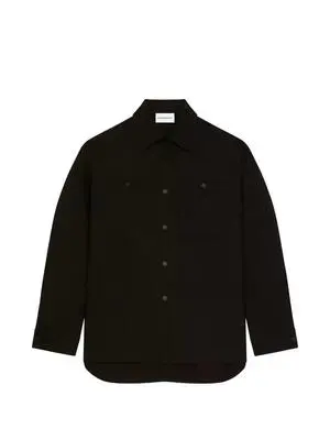 Givenchy Couture Seam Overshirt In Flannel