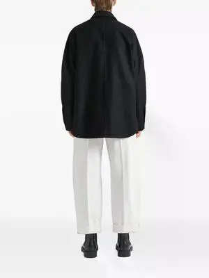 Givenchy Couture Seam Overshirt In Flannel