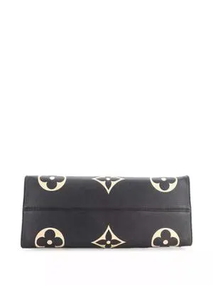 LOUIS VUITTON Onthego Bicolor Monogram Empreinte Giant Gm Tote Bag - Black