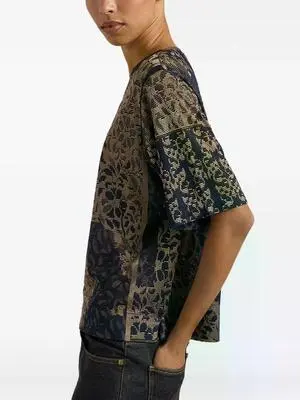 Momoni Iora Jacquard-jersey T-shirt