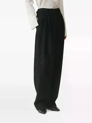 Fabiana Filippi Sequin-embellished Pleated Trousers