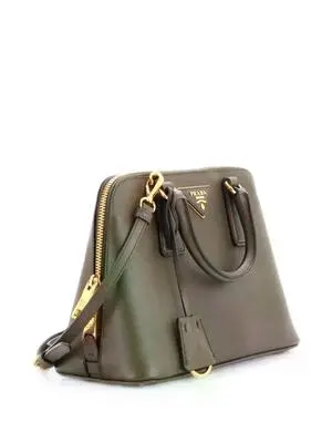Prada Promenade Bag Saffiano Leather Small Satchel