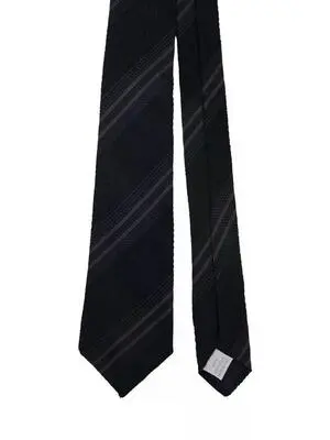 Tagliatore Diagonal-stripe Silk Tie