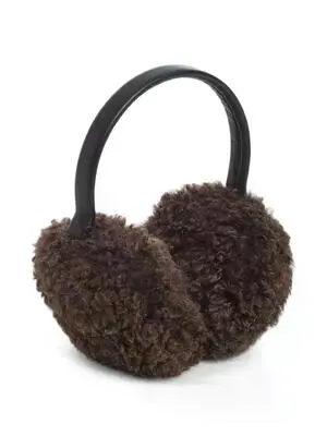 Apparis Esme Bouclette Faux-fur Earmuffs - Brown