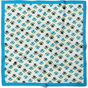 CENTINELLE Tulip Cotton Bandana - Blue