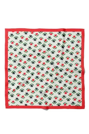 CENTINELLE Tulip Cotton Bandana - Red
