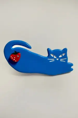 CENTINELLE Fruit Cats Hair Clip Duo - Multicolor