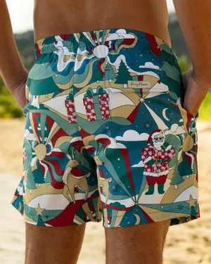 Kenny Flowers The Santa Cabana Swim Trunks