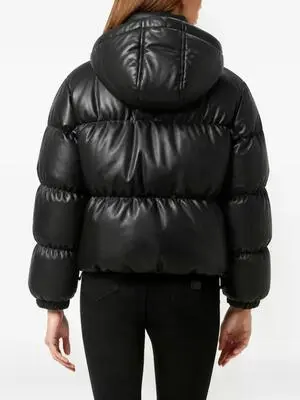 Philipp Plein Eco-leather Puffer Jacket
