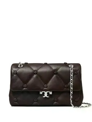 Tory Burch Small Bunny Knot Shoulder Bag - Brown