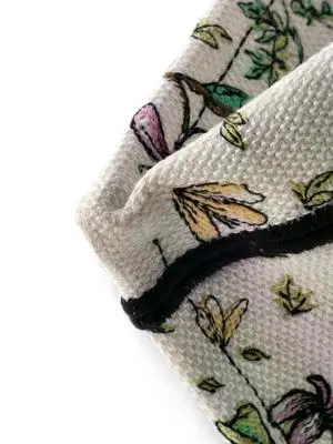 Dior Book Embroidered Canvas Medium Tote Bag