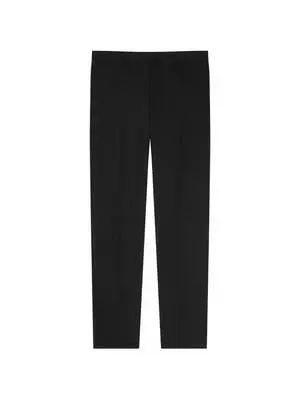 Givenchy Slim Fit Tailored Pants In Wool - Black