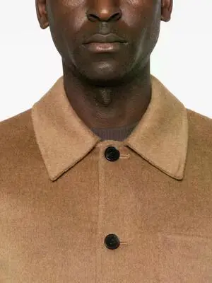 AMARANTO Button-up Patch-pocket Jacket
