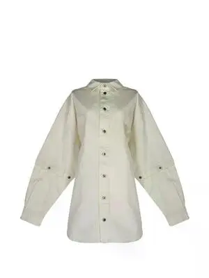Off-White Convertible Denim Shirt