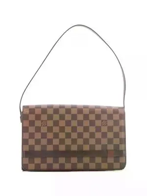 LOUIS VUITTON Tribeca Handbag Damier Long Shoulder Bag