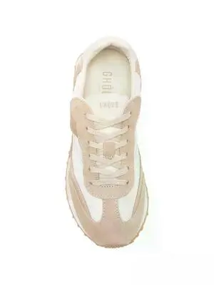GHOUD VENICE Suede-panelled Sneakers
