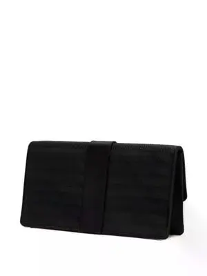 Manolo Blahnik Capri Crystal-buckle Clutch Bag