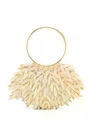 VANINA Olive Branch Tote Bag - Neutrals