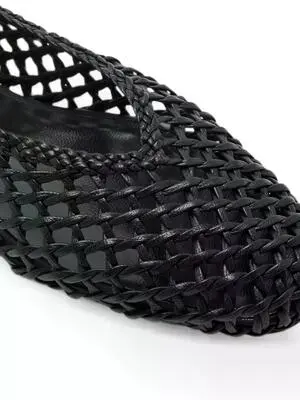 Le Monde Beryl Regency Woven Leather Ballet Flats
