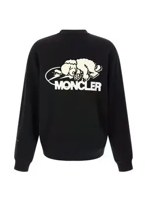 Moncler X Fragment Logo-print Cotton Sweater