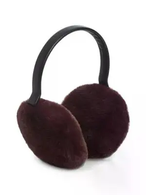 Apparis Esme Faux-fur Earmuffs - Red