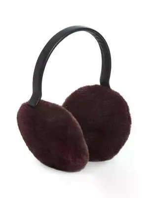 Apparis Esme Faux-fur Earmuffs - Red