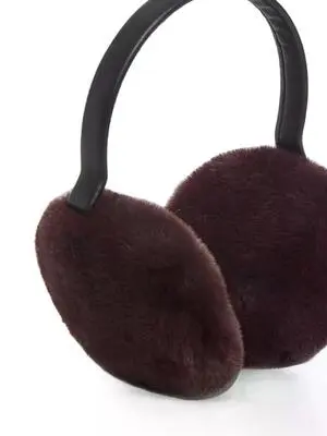 Apparis Esme Faux-fur Earmuffs - Red