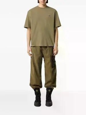 Stone Island 2100030 Combed Organic Cotton Jersey T-shirt - Green