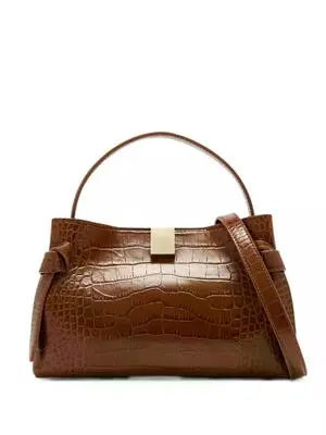 Yuzefi Mini Gyoza Croc-effect Tote Bag