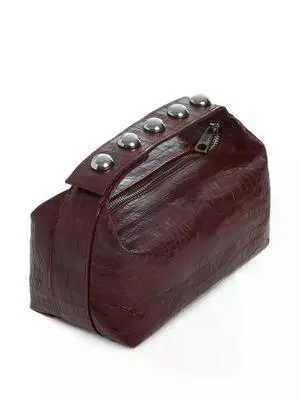 Apparis Marfa Stud-embellished Croc-effect Mini Bag