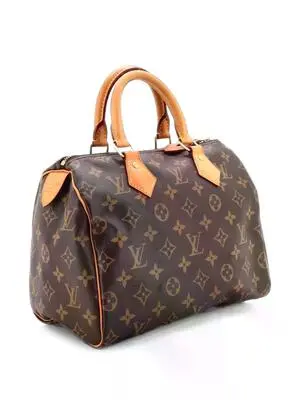 LOUIS VUITTON Speedy Handbag Monogram Canvas 25 Satchel