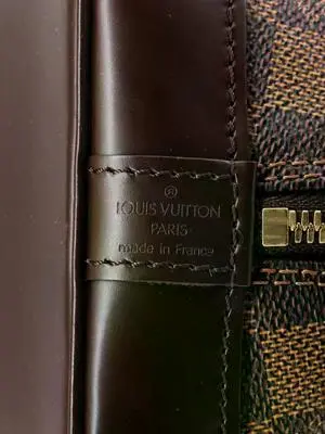 LOUIS VUITTON Alma Handbag Damier Pm Satchel