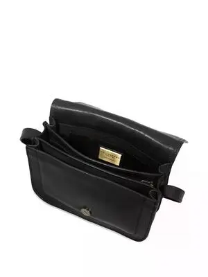 THE BRIDGE Logo-plaque Leather Cross Body Bag