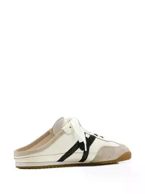 Veronica Beard Nicoline Panelled Mules - White