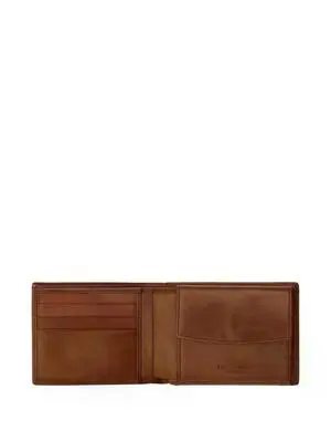 THE BRIDGE Leather Bifold Wallet - Brown