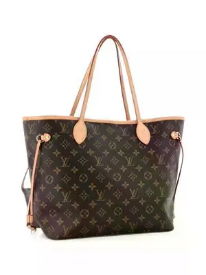 LOUIS VUITTON Neverfull Nm Monogram Canvas Mm Tote Bag