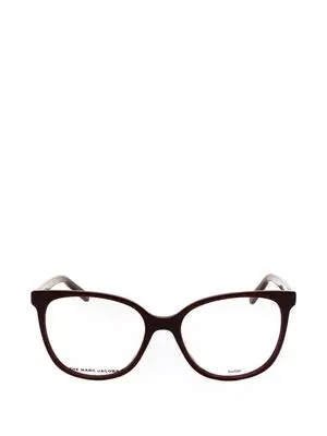 Marc Jacobs Geometric-frame Glasses - Red