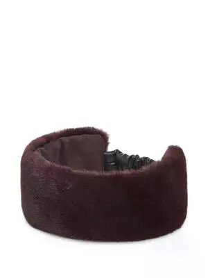Apparis Eleni Faux-fur Headband - Brown