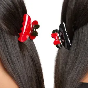 Disney Minnie Mouse Claw Clip Medium 2-piece Set Official License